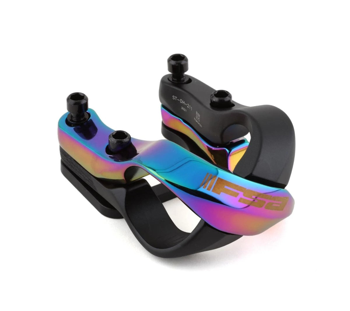 FSA DC GRADIENT OS35 DH Stelo in alluminio 15° Ø35 mm Oil Slick ...