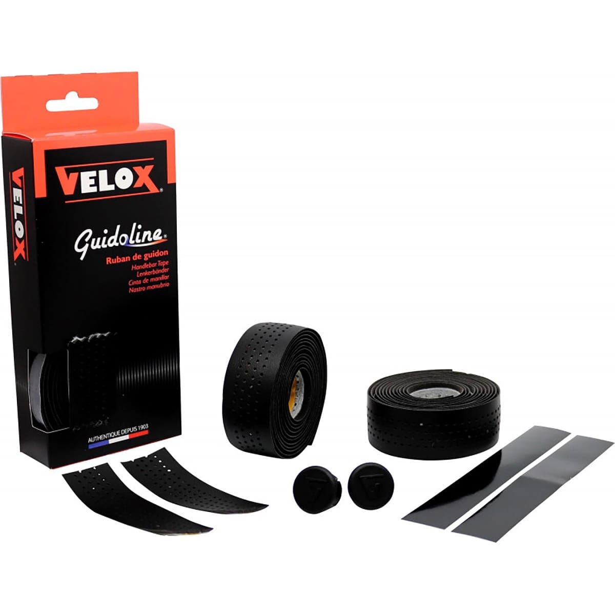 Nastro manubrio VELOX SOFT PERFOREE Nero – Probikeshop