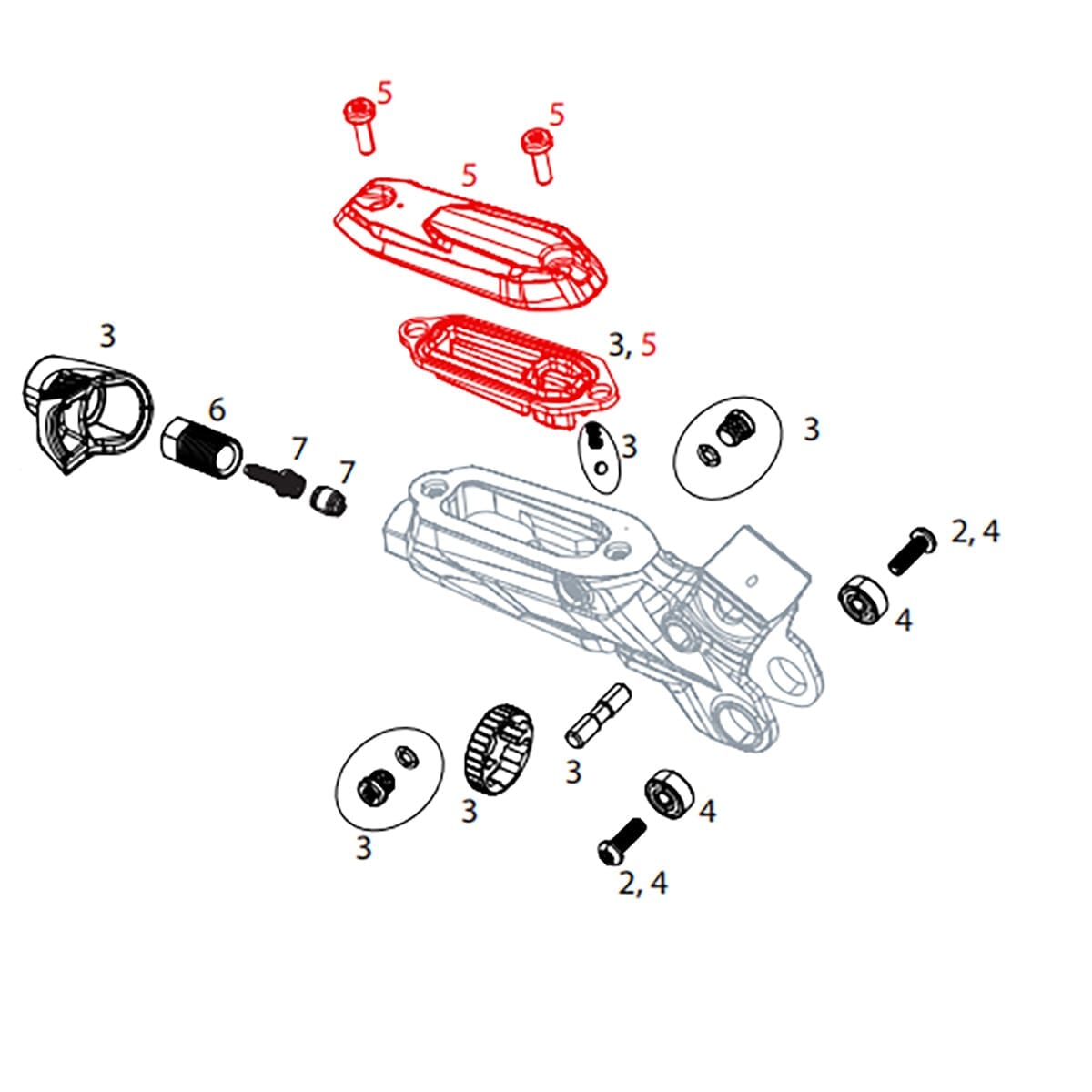 Kit copertura per leva SRAM CODE R B1/RSC A1 #11.5018.022.002 – Probikeshop